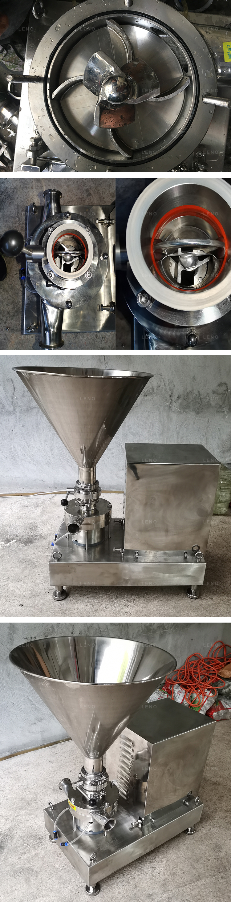 Stainless Steel Sugar Milk Powder Melting And Blending Machine, High ...