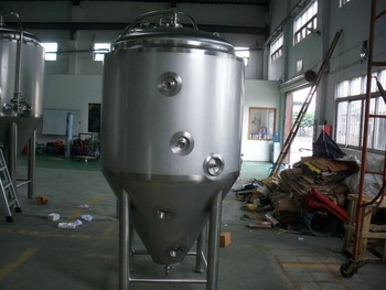 Jacketed Conical Beer Fermenter, High Quality Jacketed Conical Beer ...