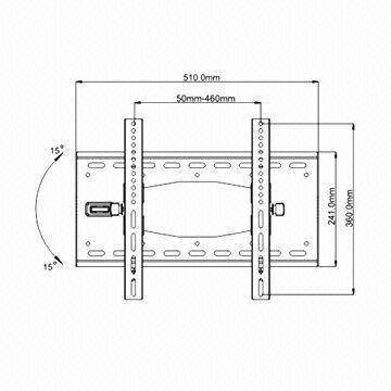 400 X 300 Mm Vesa, Tv 벽 마운트 22-42 인치 평면 Tv에 맞는, Bossgoo.com의 고품질 400 X ...
