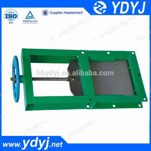 China Square Parallel Slide Gate Valve For Silo, High Quality China ...