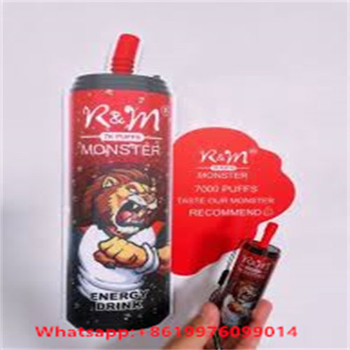 R&m Monster Puffs Disposable Vape Kit, High Quality R&m Monster Puffs ...