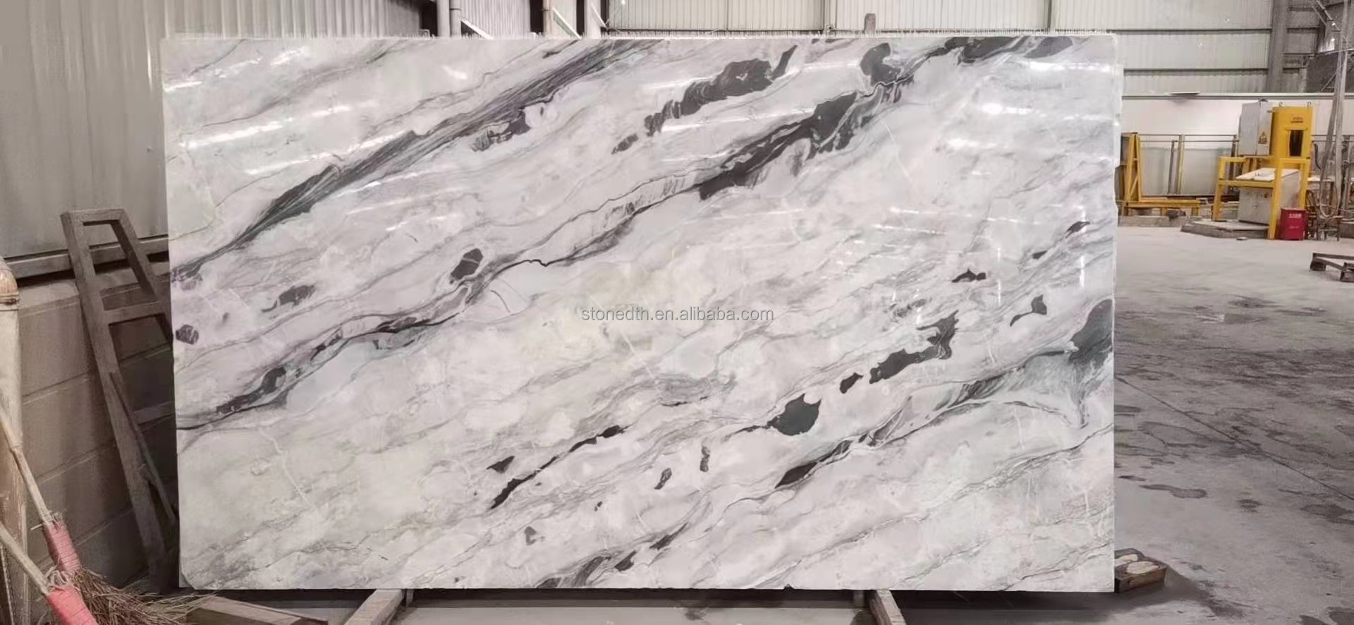 Natural Polished Atlantic White Quartzite Slabs, High Quality Natural ...