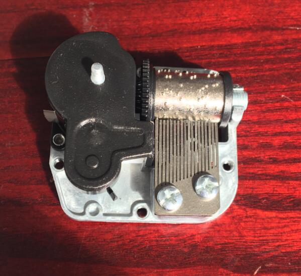 Diy 18 Note Wind Up Mechanism Music Box Movement, High Quality Diy 18 ...