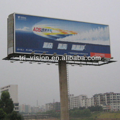 Unipole Street Advertisement Aluminium Building Signage, High Quality ...