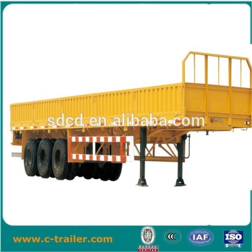 13m Low Platform Trailer With Detachable Side Board, High Quality 13m ...