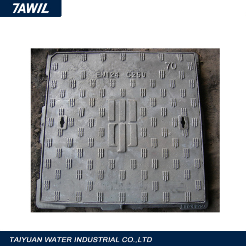 Heavy Duty Ductile Iron Vented Manhole Cover, High Quality Heavy Duty ...