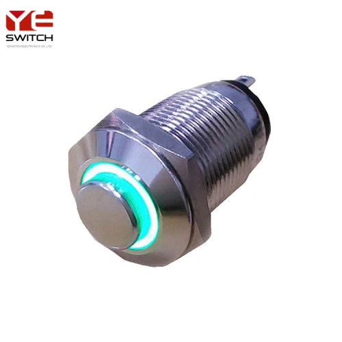 IP67 12mm Metal Switches Self-Lock China Manufacturers Suppliers ...