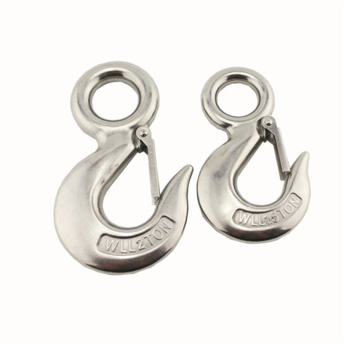 Heavy Duty S320 Stainless Steel Crane Hook For Lifting Wll 0.5 Ton ...