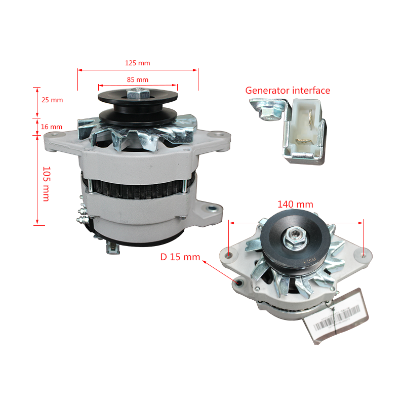 Alternator Generator For Forklifts: Heli, Hyster, Yanmar Spare Parts ...