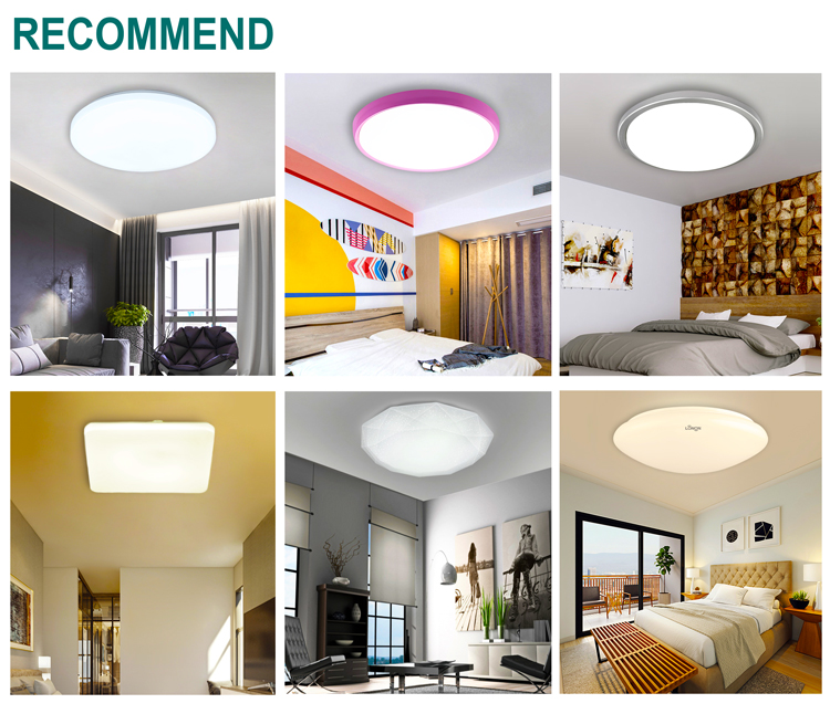Modern Round Led Ceiling Light - 24w Design Lamp, High Quality Modern ...