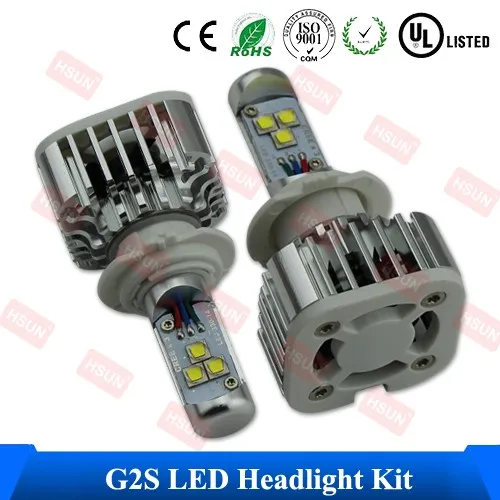 3000 Lumen Led Headlight With 3 Pcs Xm-l Chips H4/h7/h8/h9/h10/h11/9005 ...