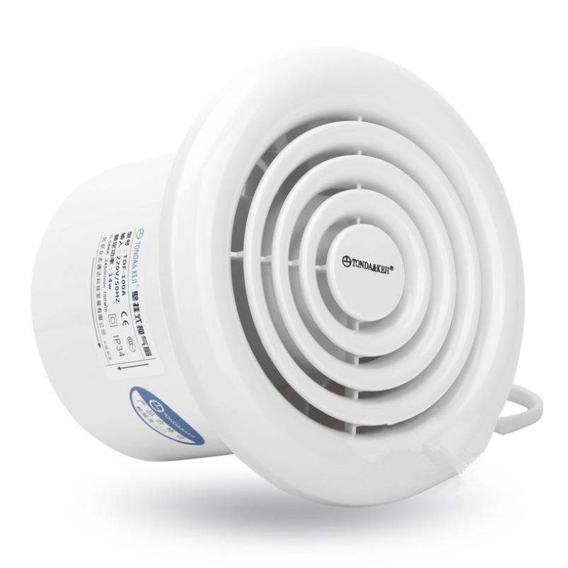 220v 5.5~7.9inch Silence Ventilating Strong Exhaust Extractor Fan For ...