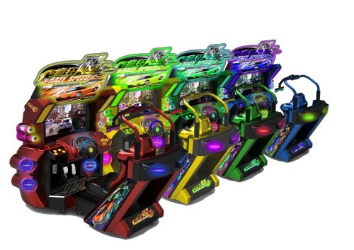 4d Outrun Dynamic Car Racing Arcade Machine With Eletroinc Video Mr ...