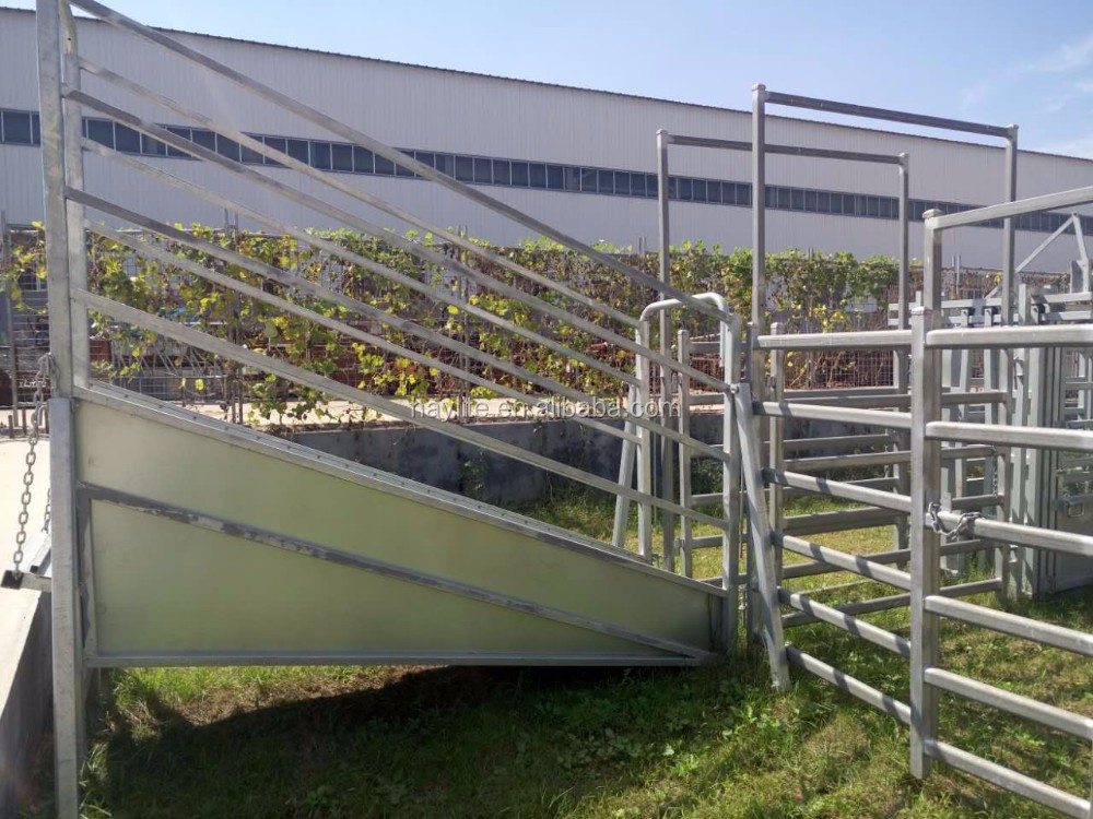 Adjustable Loading Ramp For Cattle And Sheep Livestock, High Quality ...