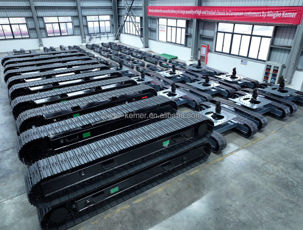 Rubber Track Undercarriage For Mini Truck Loader (2-3.5 Tons), High ...
