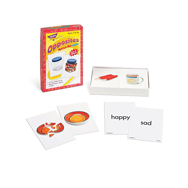 Printing Learning Opposites Match Cards, High Quality Printing Learning ...