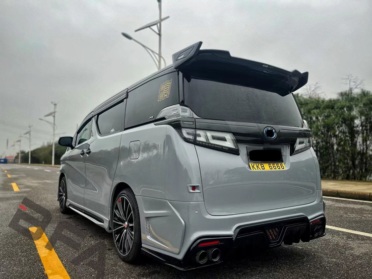 Alphard Vellfire Rojam Body Kit For Toyota Front And Rear Bumper ...