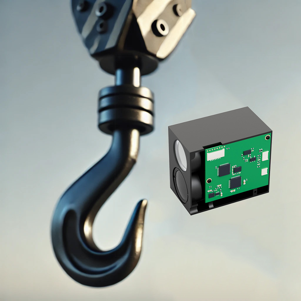 Enhancing Crane Safety and Efficiency with Laser Distance Sensors