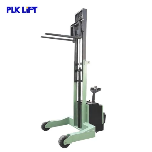 Industrial Material Handling Equipment 1500kg Full Powered Electric Stacker With Ce, High ...