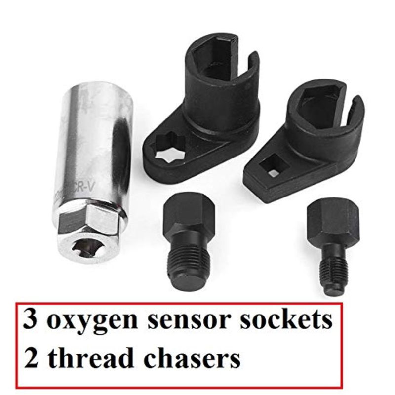 Car Oxygen Sensor Socket Set 5pcs With Chasers, High Quality Car Oxygen ...