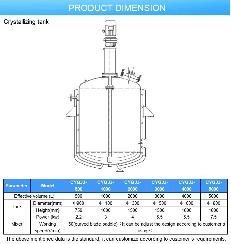 Stainless Steel Crystallization Tank, High Quality Stainless Steel ...