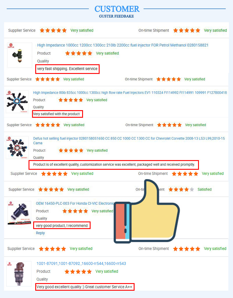 Defus Best High Flow Fuel Injection Inp-081 Inp081 For B2200 2.2l L4 ...