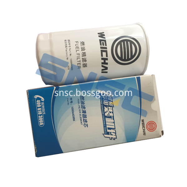 Wheel Loader Weichai Engine Fuel Filter 1000442956, High Quality Wheel ...