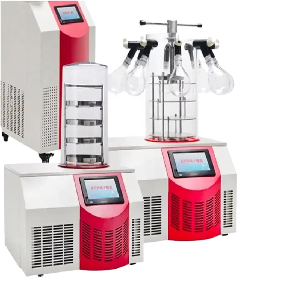 Small Freeze Dryer With -80c To -55c Temperature Range And 0.12~0.18m² ...