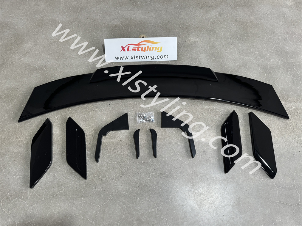 Type-r Style Rear Bumper Spoiler Accessories For Honda Civic Hatchback ...