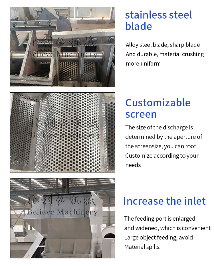 Styrofoam And Plastic Basket Shredder Machine, High Quality Styrofoam ...