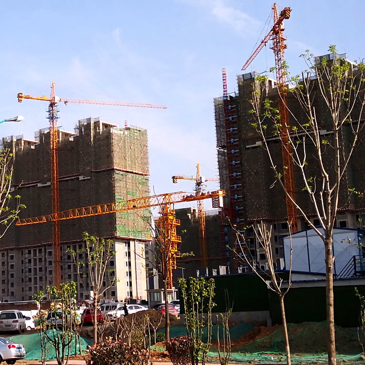 Tower Crane Untuk Pembangunan Metro, kualitas tinggi Tower Crane Untuk ...