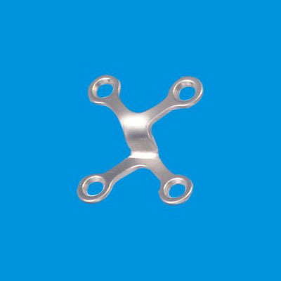 4mm Titanium X-shaped Surgical Maxillo-facial Plate , High Quality 4mm ...