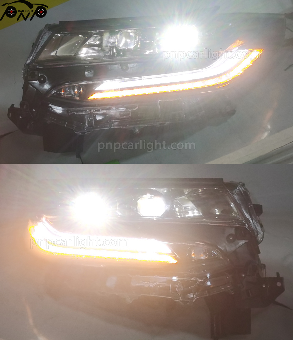 2 Lens LED headlight for Toyota Alphard Vellfire HV AGH30 AYH30 GGH30 ...