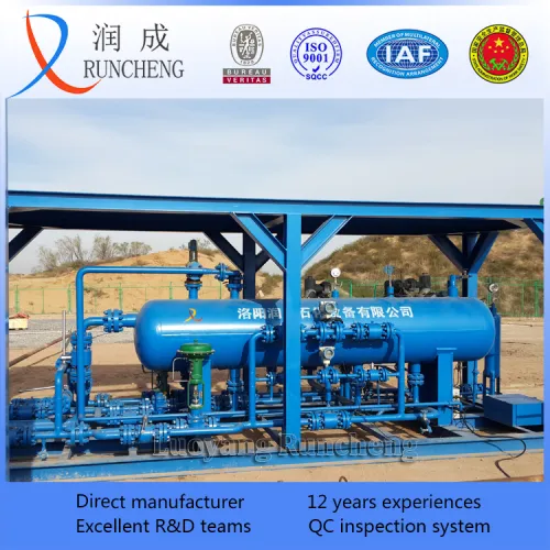 Oil & Gas Pressure Vessel 3 Phase Separator / Production Separator ...