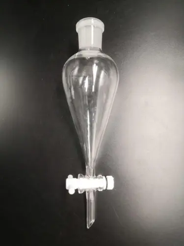 Amber Glass Separate Funnel With Stopcock 2000ml, High Quality Amber ...