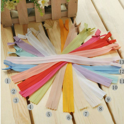 #4 Nylon Invisible Zipper For Garments And Home Textile, High Quality ...