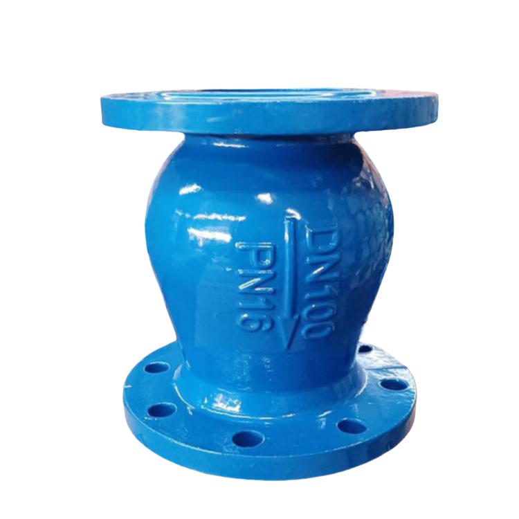 Ductile Iron Dn100 Pn16 Flanged Silent One-way Check Valve, High ...