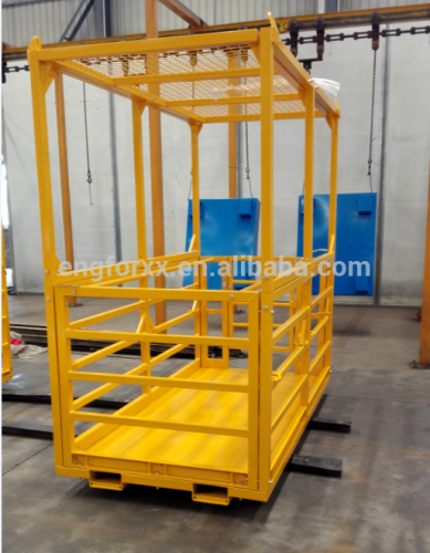 Forklift Safety Cage For Crane Overhead Lifting Cage, High Quality ...