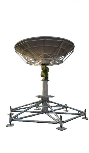 3.7 Meter Movable Ground Station For Tt&c, High Quality 3.7 Meter ...