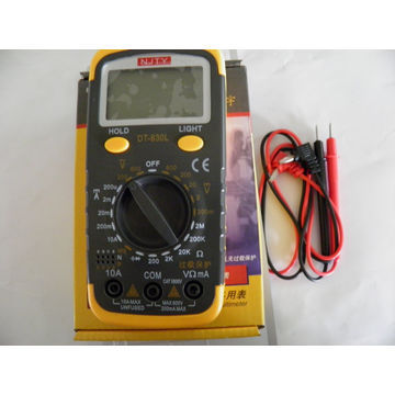 830l Portable Multimeter With Buzzer And Backlight, High Quality 830l ...