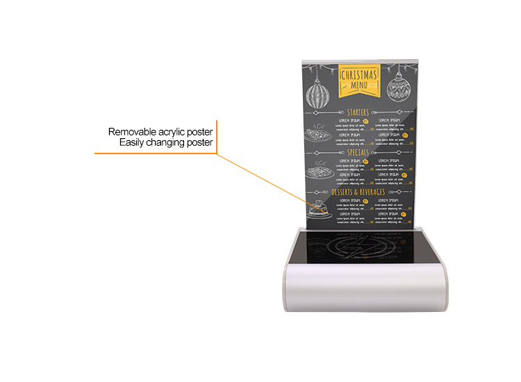 Desktop Wire And Wireless Usb Menu Power Bank, High Quality Desktop ...