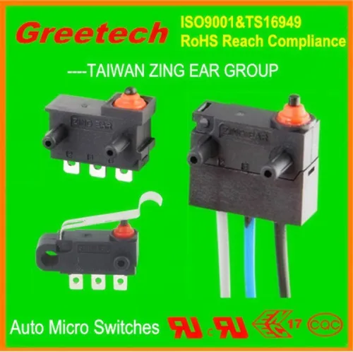 Zing Ear Micro Switch T85 5e4, Automotive Waterproof Self-locking ...