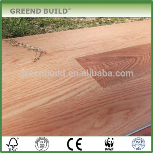 Oak Hardwood Fire Resistant Flooring/ Class B Flame Retardant Floor ...