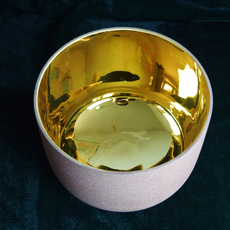 Q're Pure 24k Gold Frosted Crystal Singing Bowl, High Quality Q're Pure ...