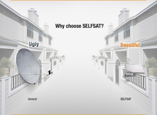 Azfox Flat Satellite Antenna, High Quality Azfox Flat Satellite Antenna ...