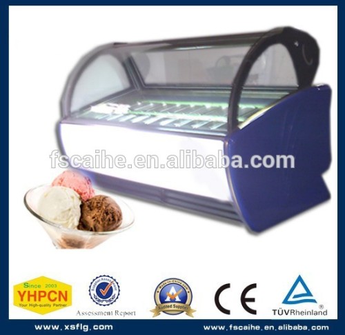 Icecream Showcase Display Freezer, High Quality Icecream Showcase ...