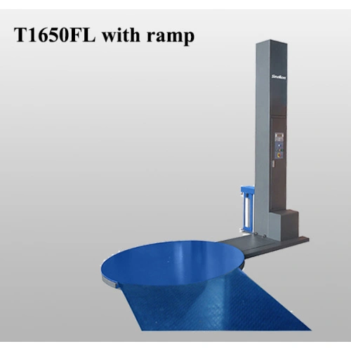 T1650FL With Ramp Pallet Wrapping Machine China Manufacturers Suppliers ...