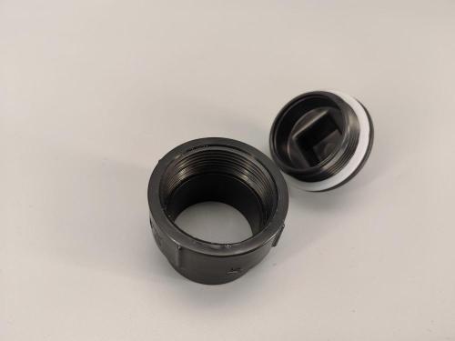 Abs Fitting 1.5 Inch Cleanout Adapter With Plug, High Quality Abs ...