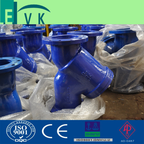 Din Ductile Iron Pn16 Flange Strainer, High Quality Din Ductile Iron Pn16 Flange Strainer on ...