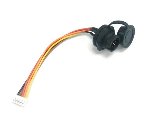 Panel Mount M16 6 Pin Male Waterproof Cable, High Quality Panel Mount ...